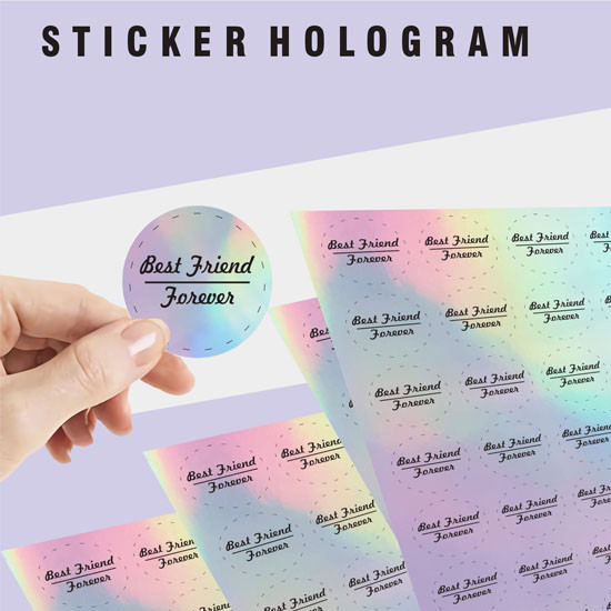 Jual Sticker Vinil Hologram Murah Online